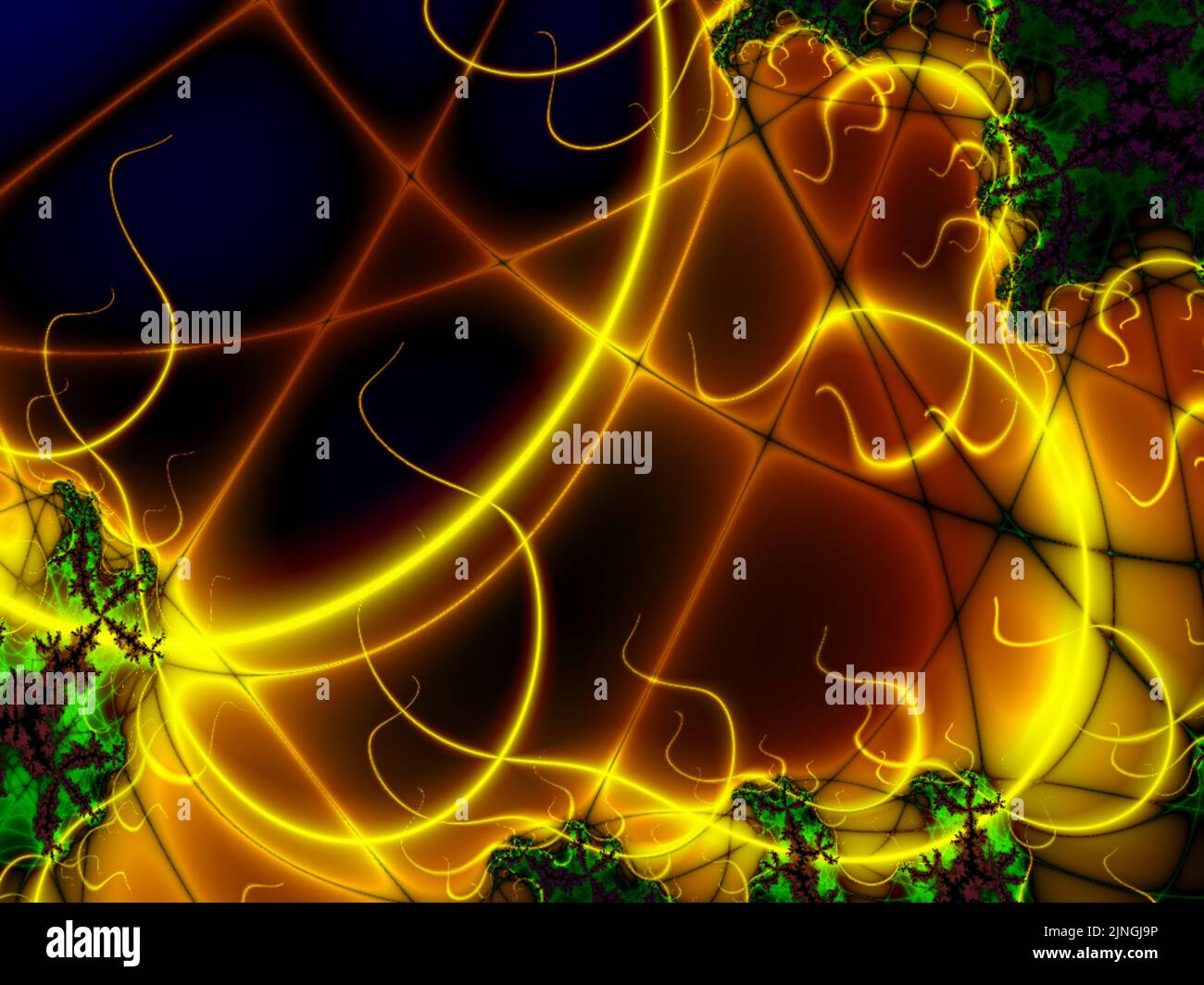 bright abstract pattern of bright and luminous lines, wallpaper, color ...