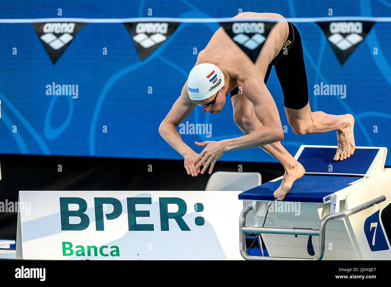 ROME, ITALY - AUGUST 11: Thomas Jansen of Netherlands competing during ...