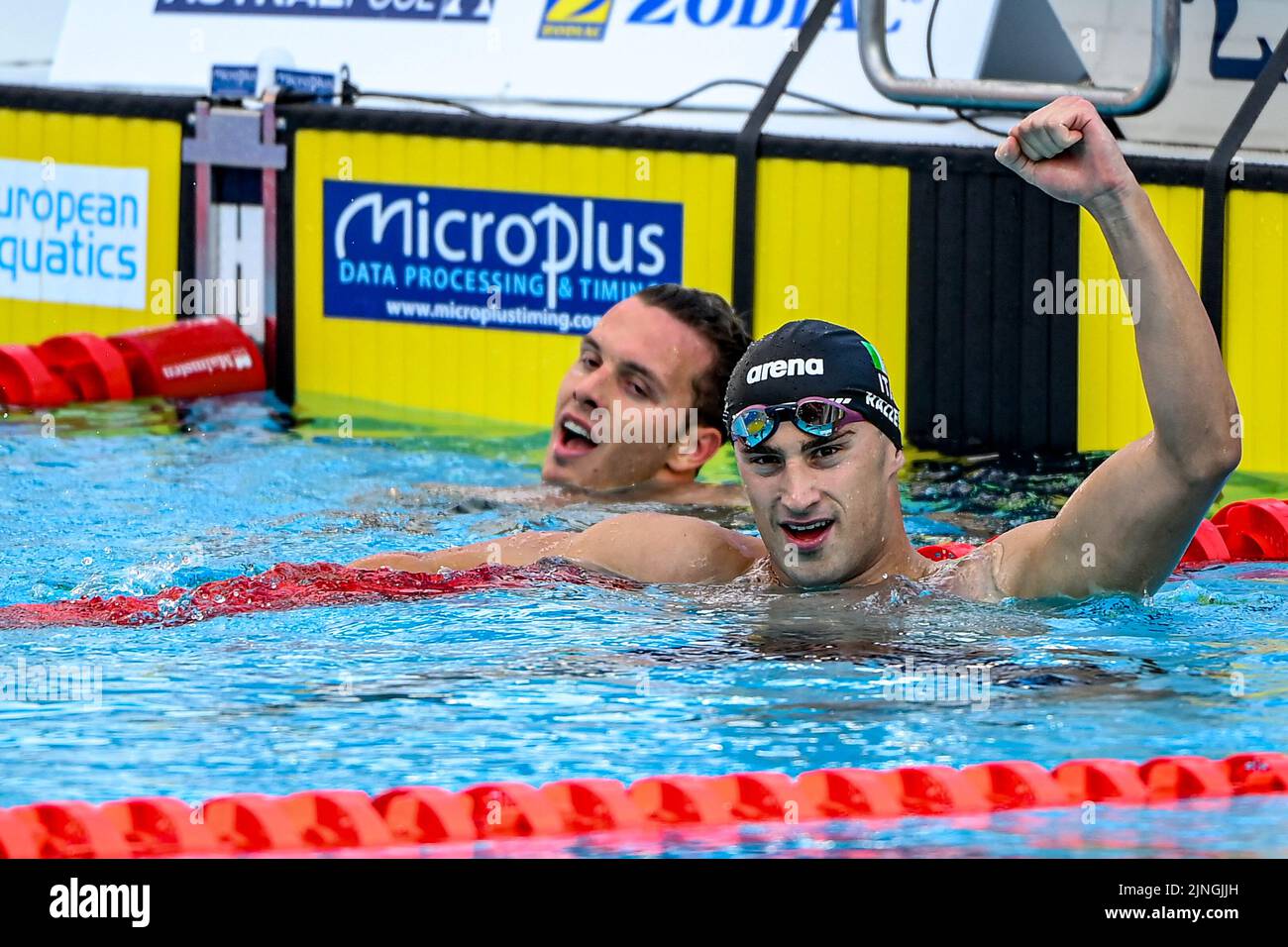 ROME, ITALY - AUGUST 11: Alberto Razzetti of Italy competing during the ...