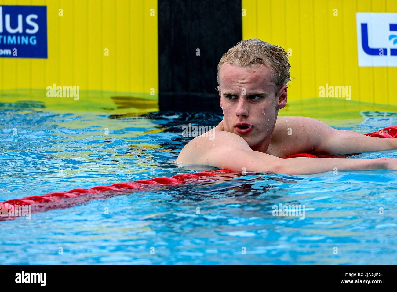ROME, ITALY - AUGUST 11: Thomas Jansen of the Netherlands competing during the 400m Individual ...