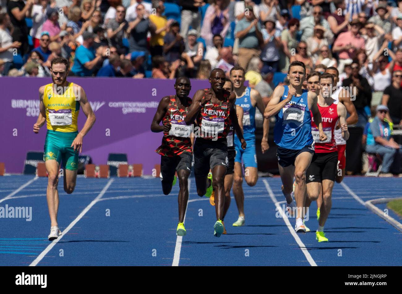 Oliver Hoare of Australia, Timothy Cheruiyot of Kenya and Jake Wightman ...