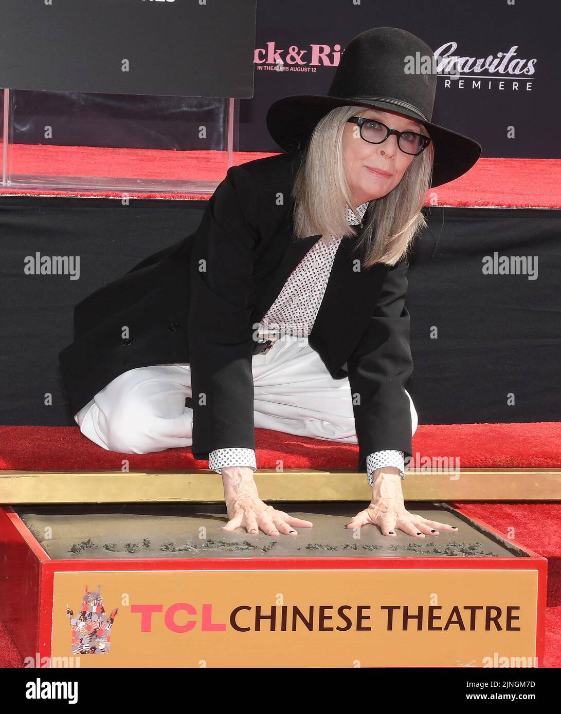 Los Angeles, USA. 11th Aug, 2022. Diane Keaton Hand & Footprint ...