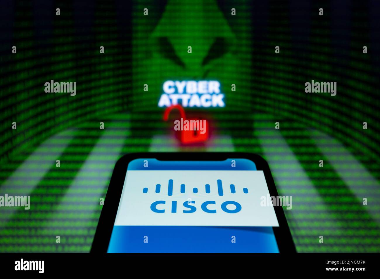 Words cyber attack revealed in hi-res stock photography and images - Alamy