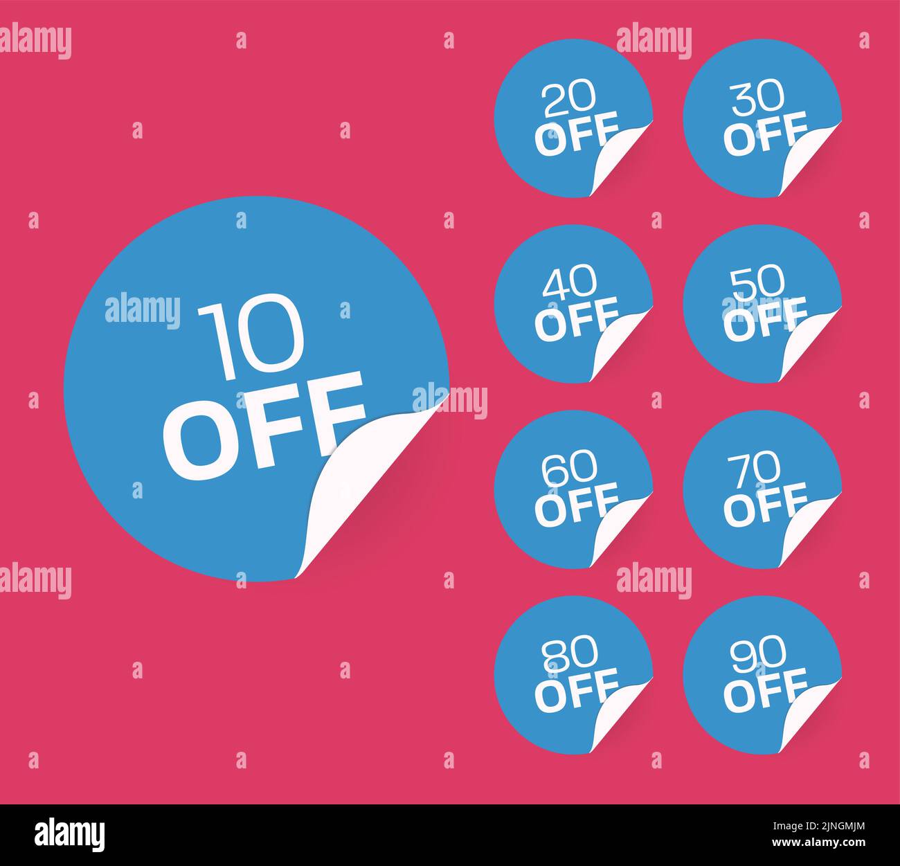 Buy now with different percent discount leaf shape label set. Sell off ...