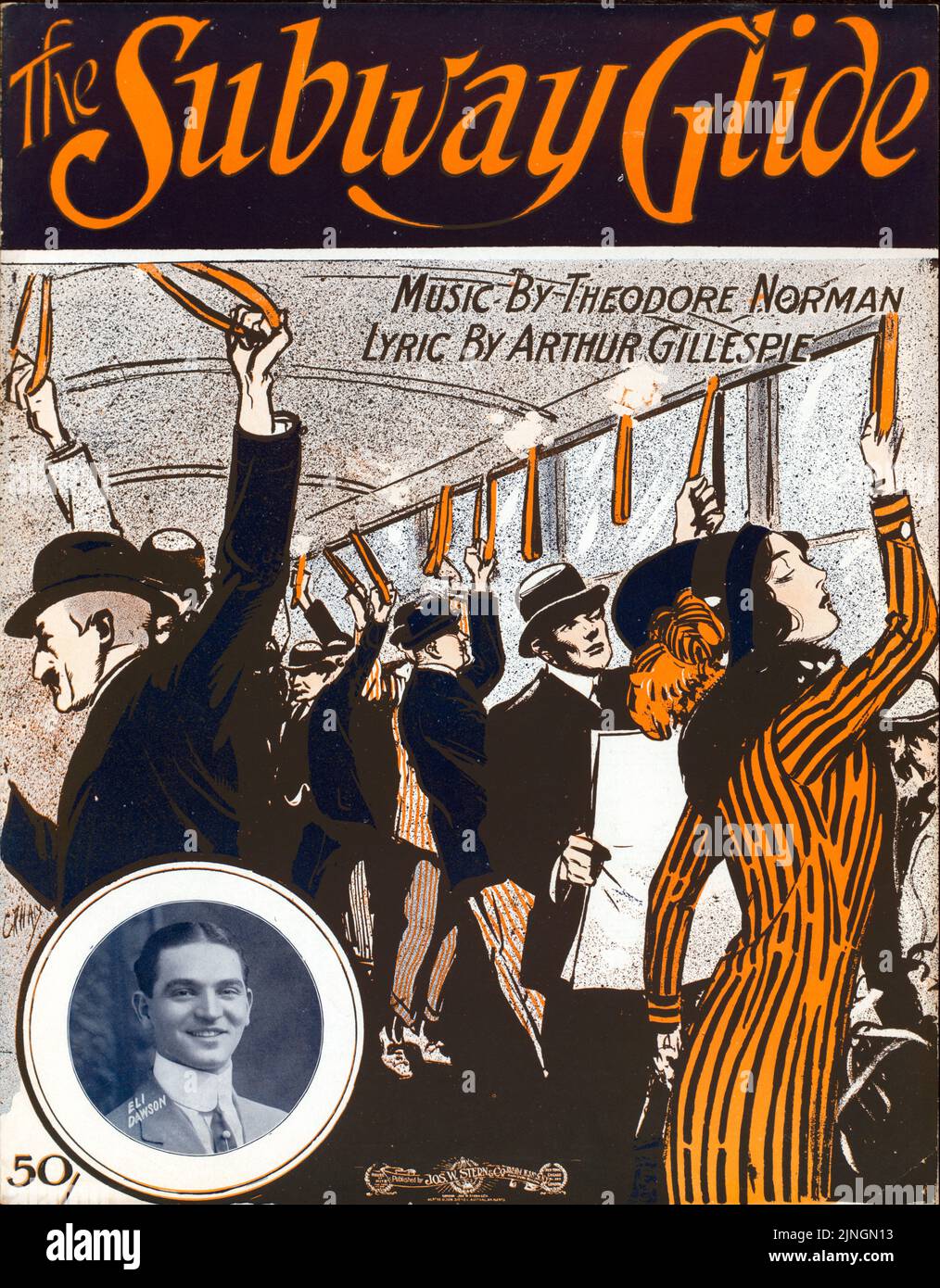 The subway glide (1912) Music by Theodore Norman, Lyrics by Arthur ...