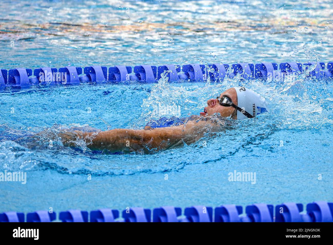 ROME, ITALY - AUGUST 11: Emma Terebo of France competing during the ...