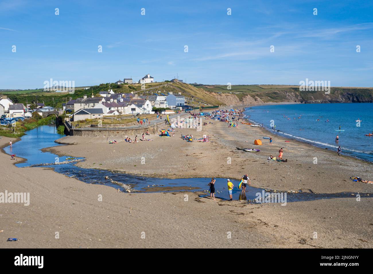 06.08.2022 Aberdaron, Llyn Peninsula, Gwynedd, North Wales, UK ...