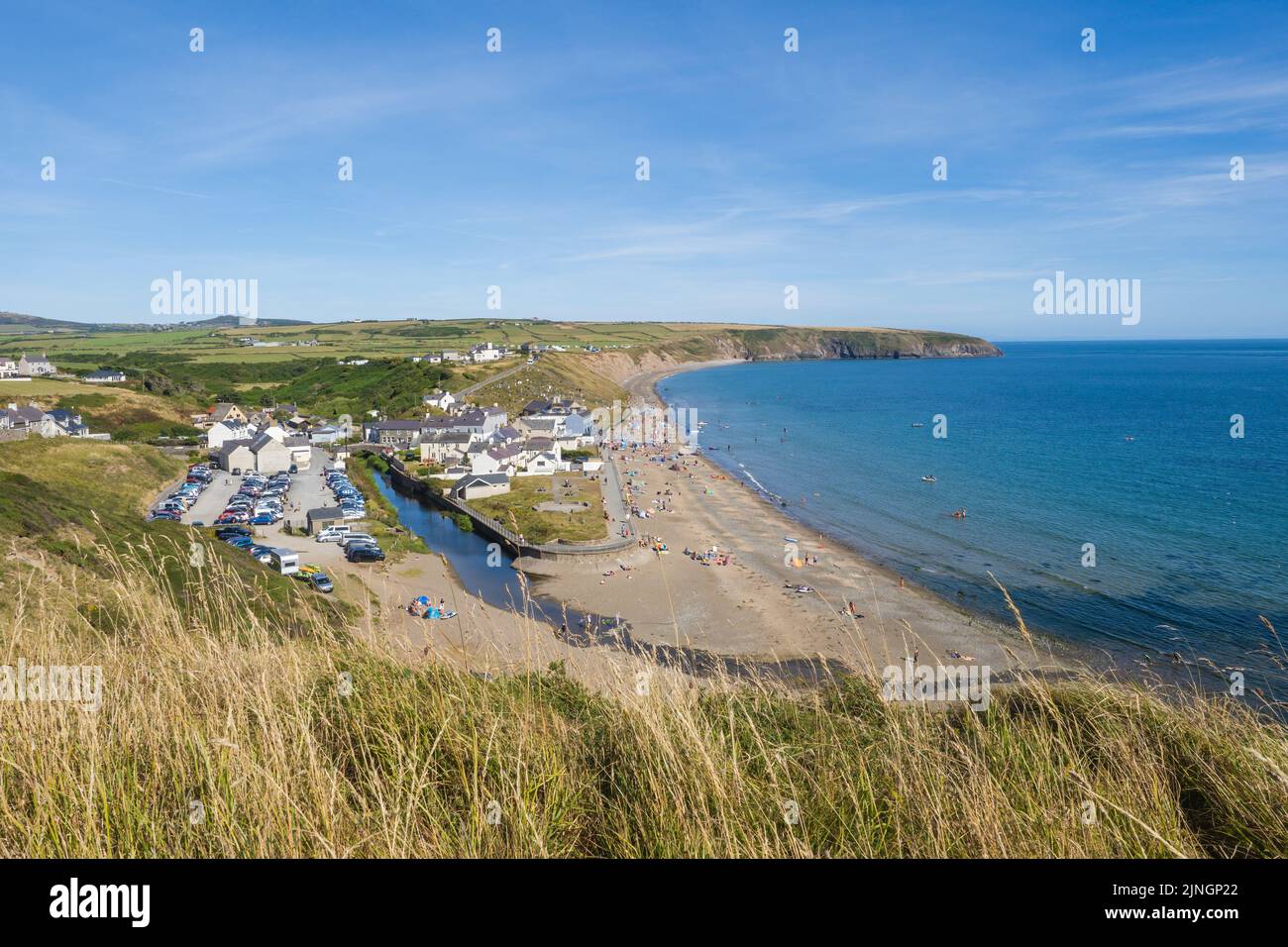 06.08.2022 Aberdaron, Llyn Peninsula, Gwynedd, North Wales, UK ...