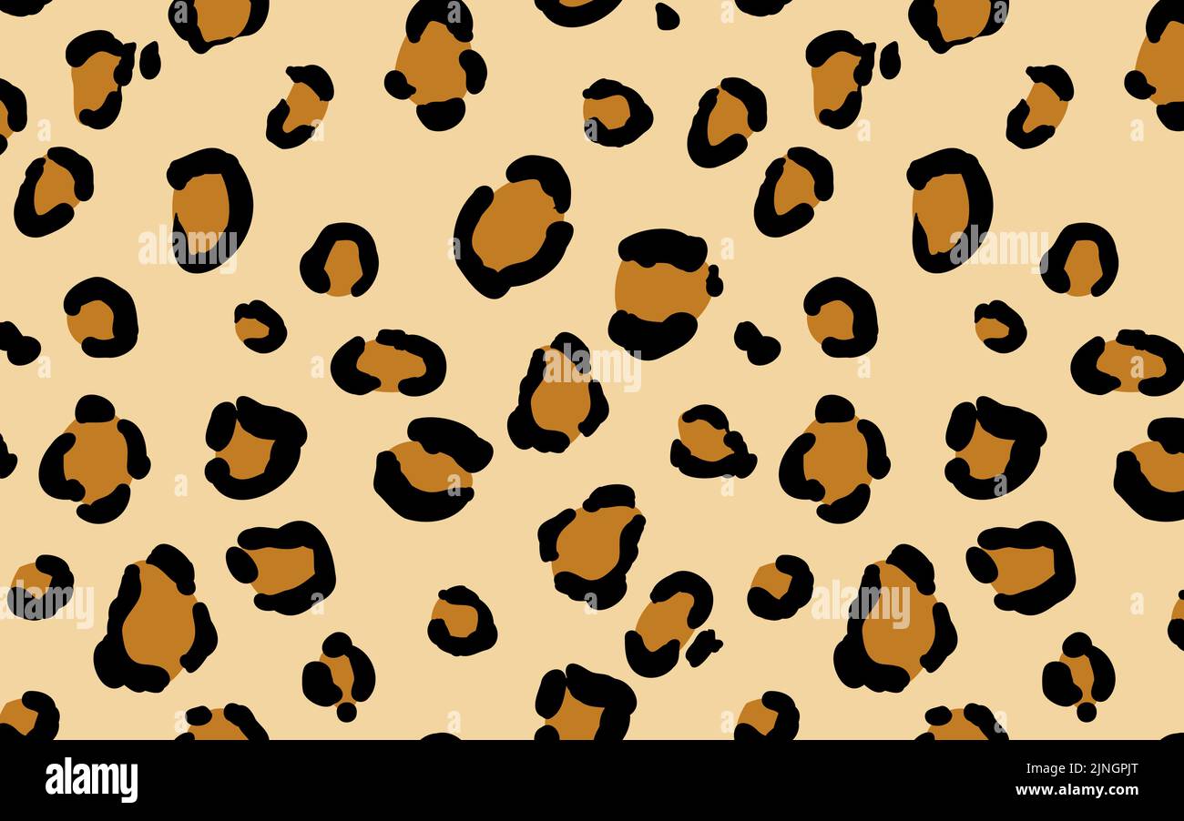 Animal print pattern: vector illustration of leopard print Stock Vector Image & Art - Alamy
