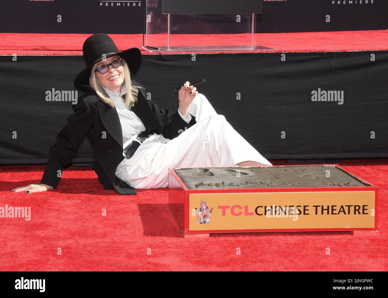Los Angeles, USA. 11th Aug, 2022. Diane Keaton Hand & Footprint ...