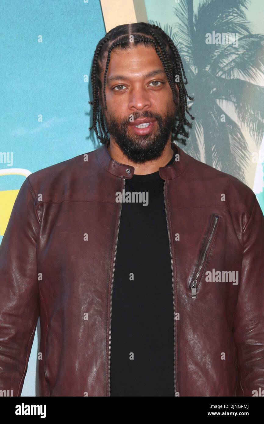 Los Angeles, USA. 10th Aug, 2022. DeRay Davis at the Day Shift Premiere ...