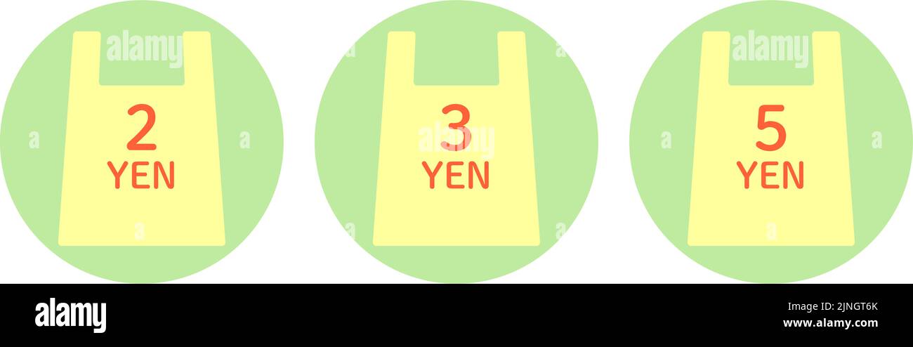 Shopping bag charge icon simple icon illustration, green Vector ...