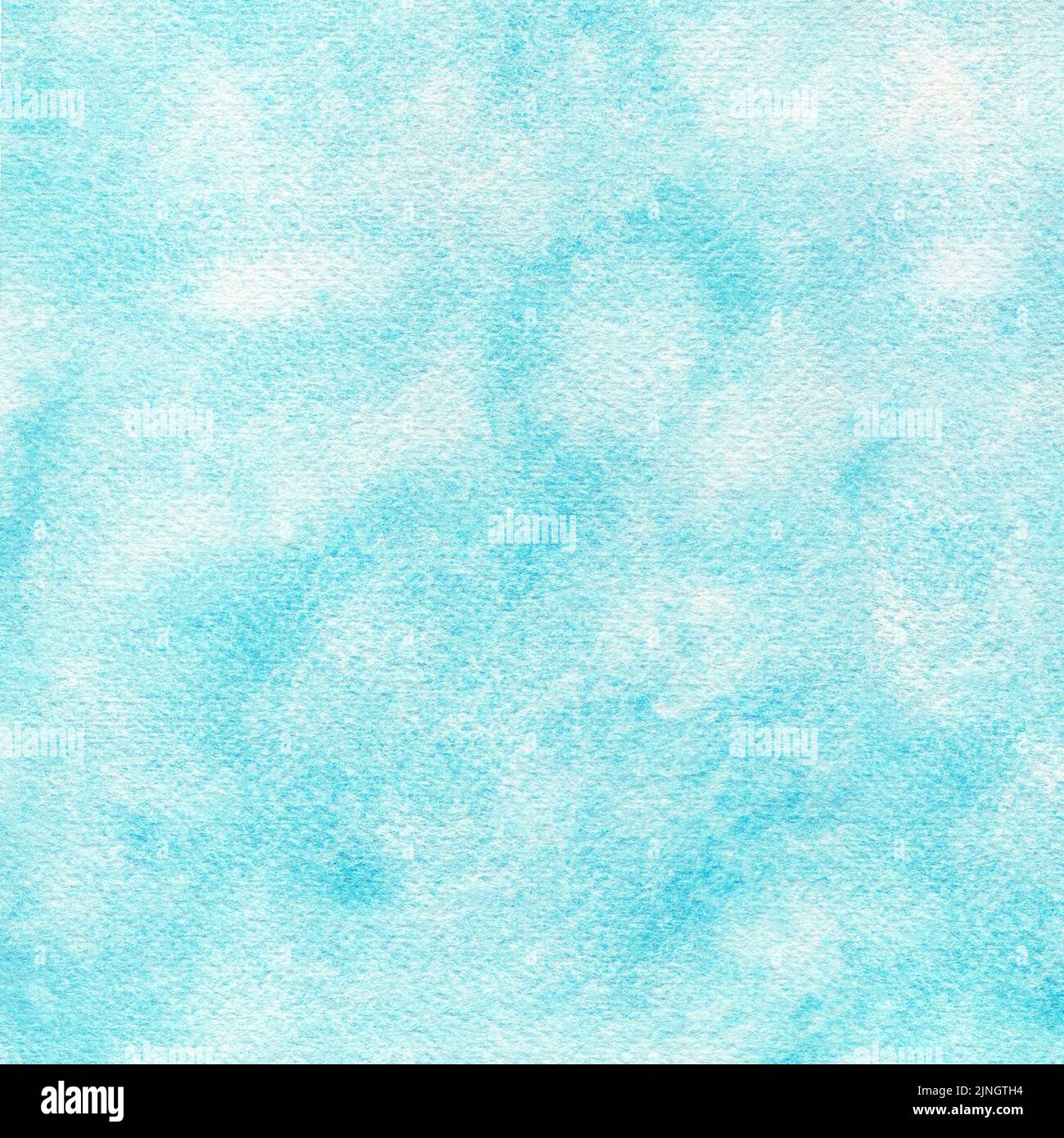 Abstract light blue watercolor hand-painted for background Stock Photo ...
