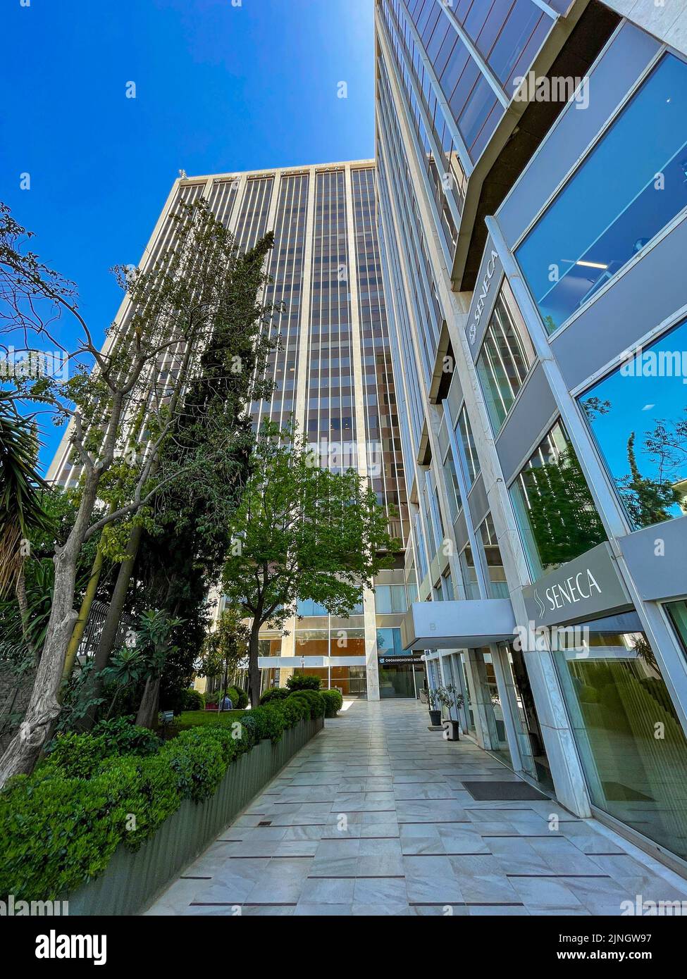 The iconic tower of Athens, Greece. It is the tallest structure in ...