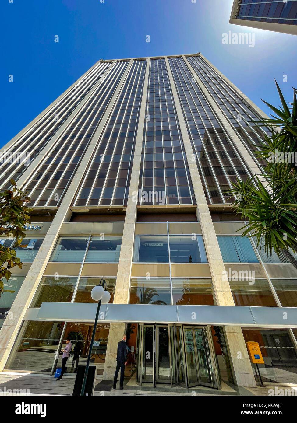 The iconic tower of Athens, Greece. It is the tallest structure in ...