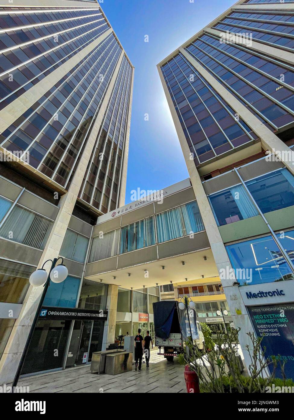 The iconic tower of Athens, Greece. It is the tallest structure in ...