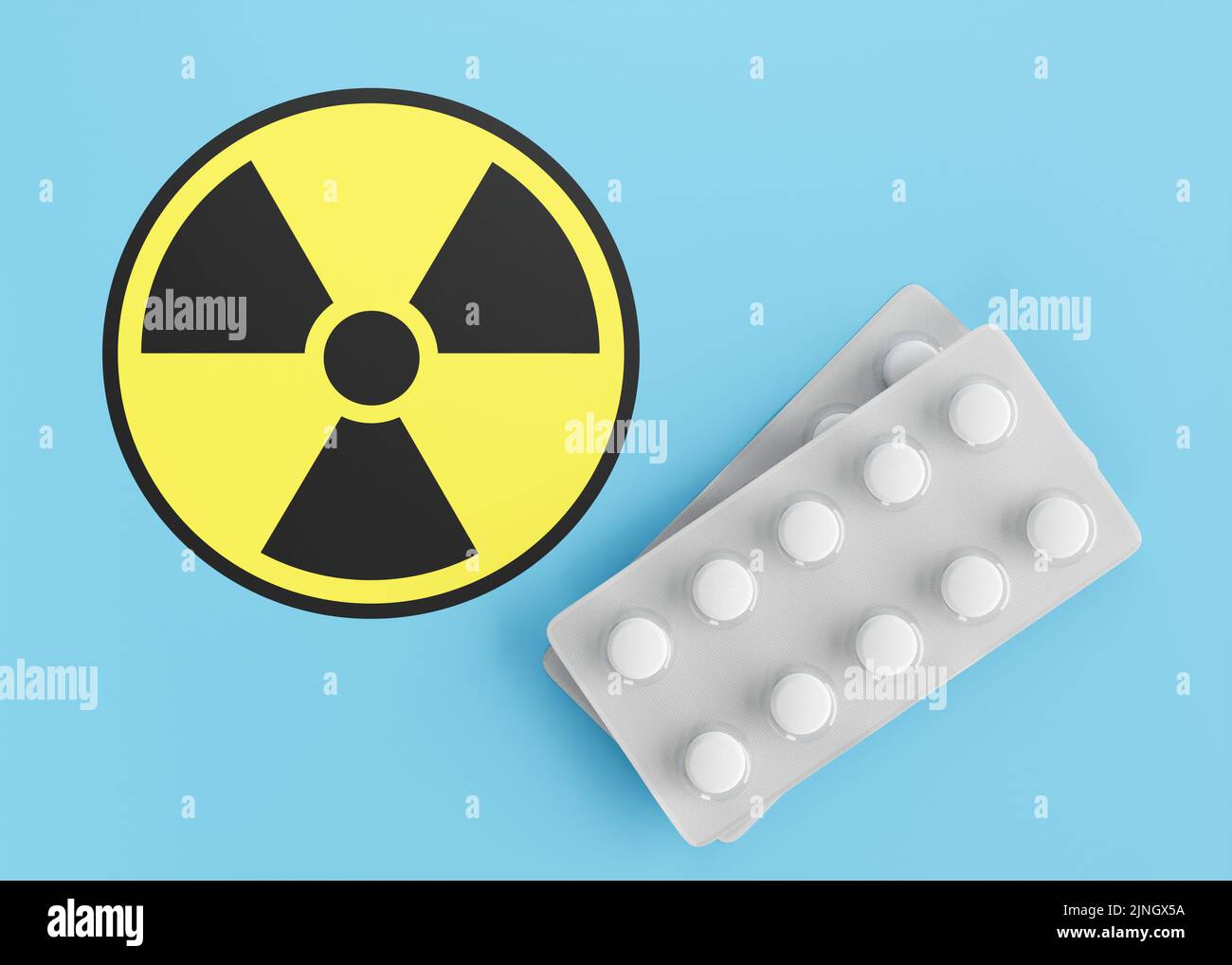 Potassium iodide tablets hi-res stock photography and images - Alamy