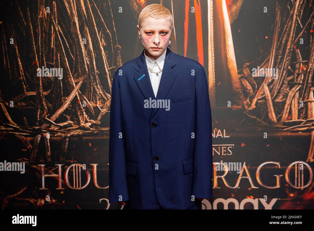2022-08-11 20:39:22 AMSTERDAM - Emma D'Arcy of the cast of the new HBO ...