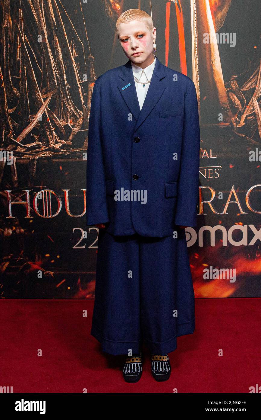 2022-08-11 20:39:20 AMSTERDAM - Emma D'Arcy of the cast of the new HBO ...