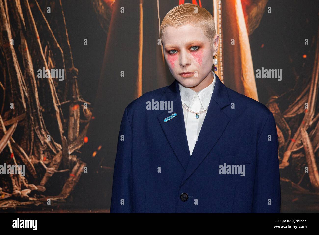 2022-08-11 20:39:40 AMSTERDAM - Emma D'Arcy of the cast of the new HBO ...