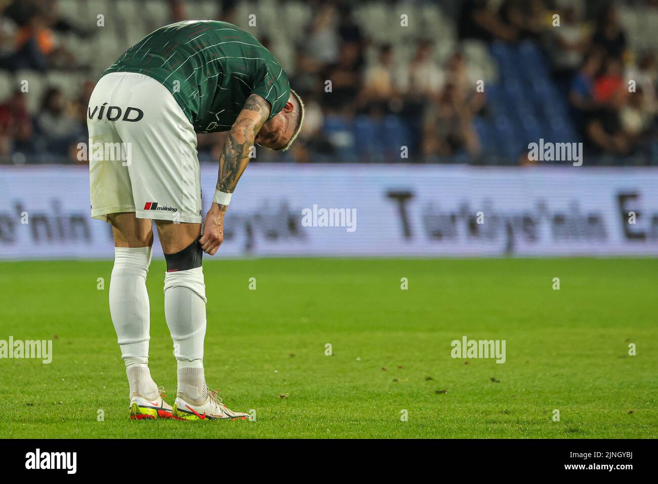 ISTANBUL, TURKIYE - AUGUST 11: Damir Muminovic of Breidablik during the ...