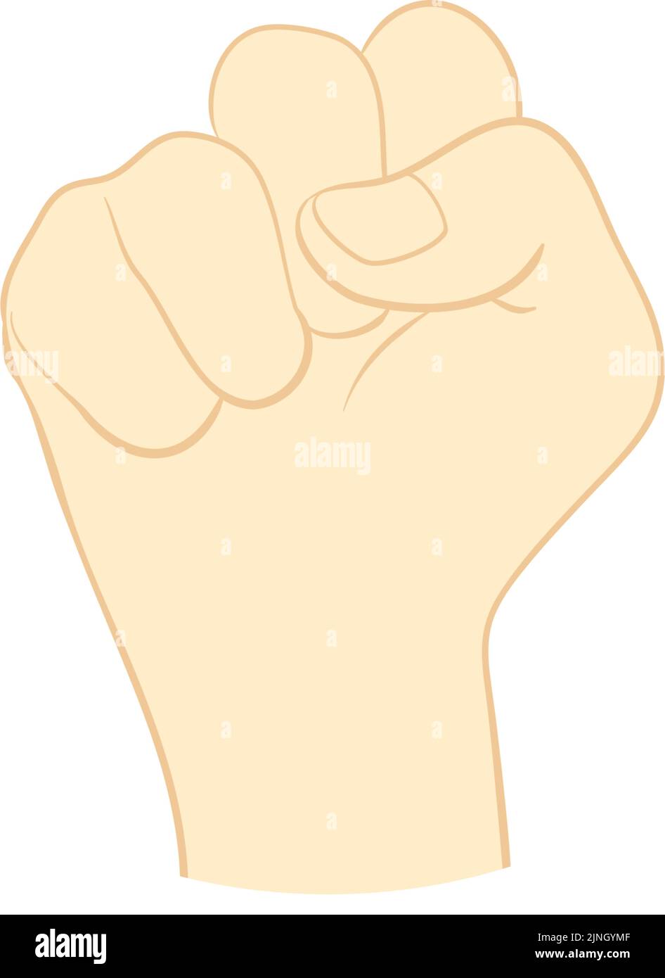 Rock-paper-scissors of the hands of the form, rock Vector illustration ...