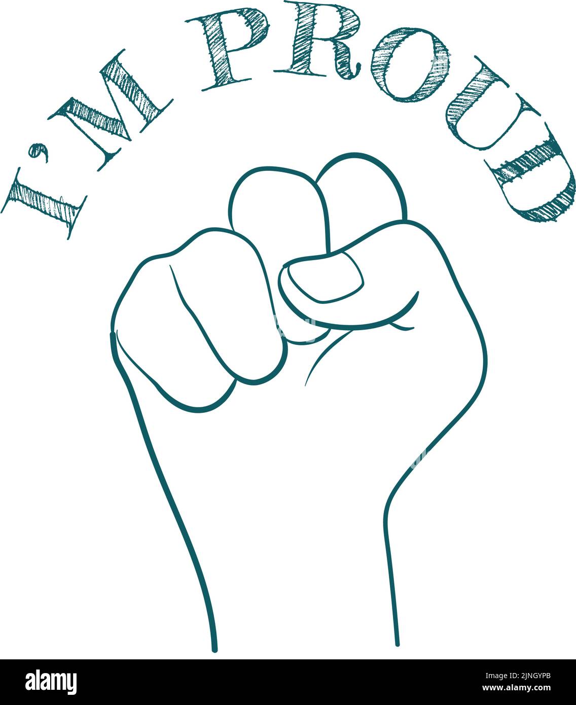 Hand sign icon, fist clasping sign Vector illustration Stock Vector ...