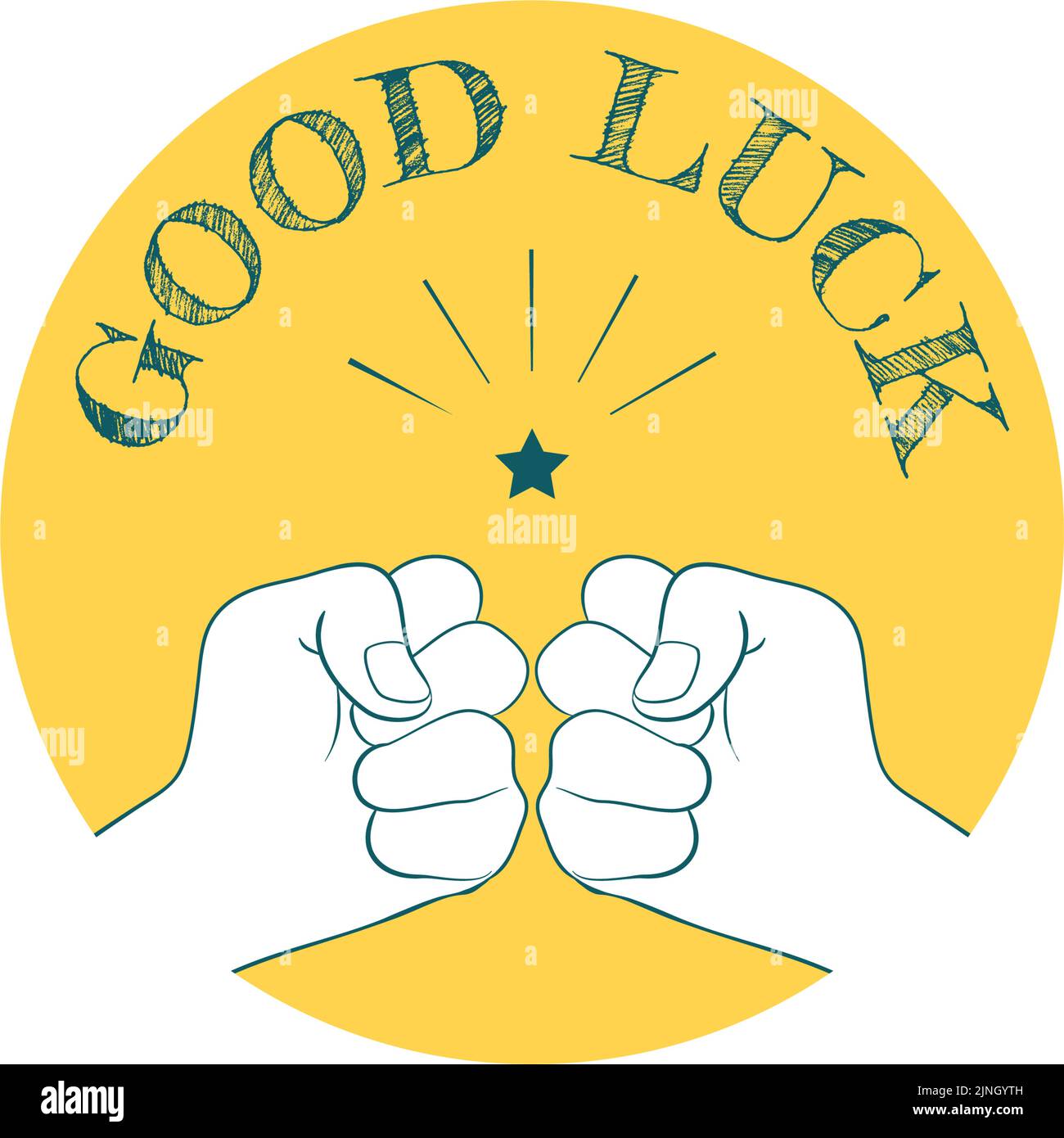 Hand sign icon, fist hit sign Vector illustration Stock Vector Image ...