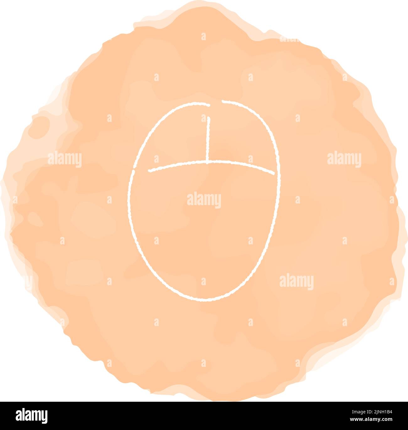 Handwritten simple icon illustration: mouse Stock Vector Image & Art ...