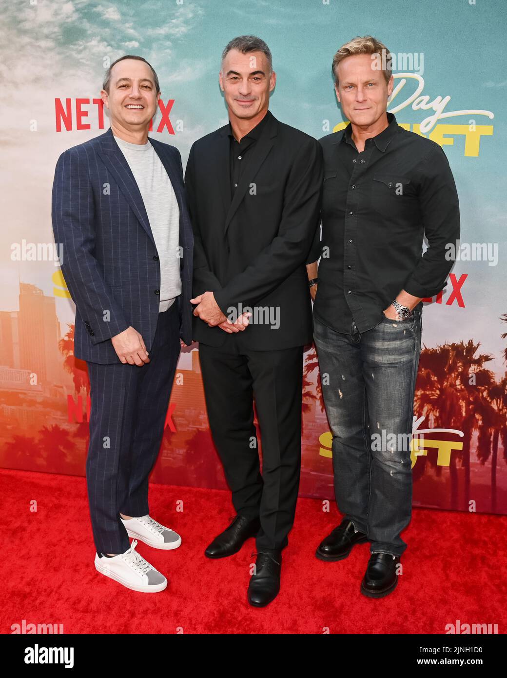 10 August 2022 - Los Angeles, California - Jason Spitz, Chad Stahelski ...