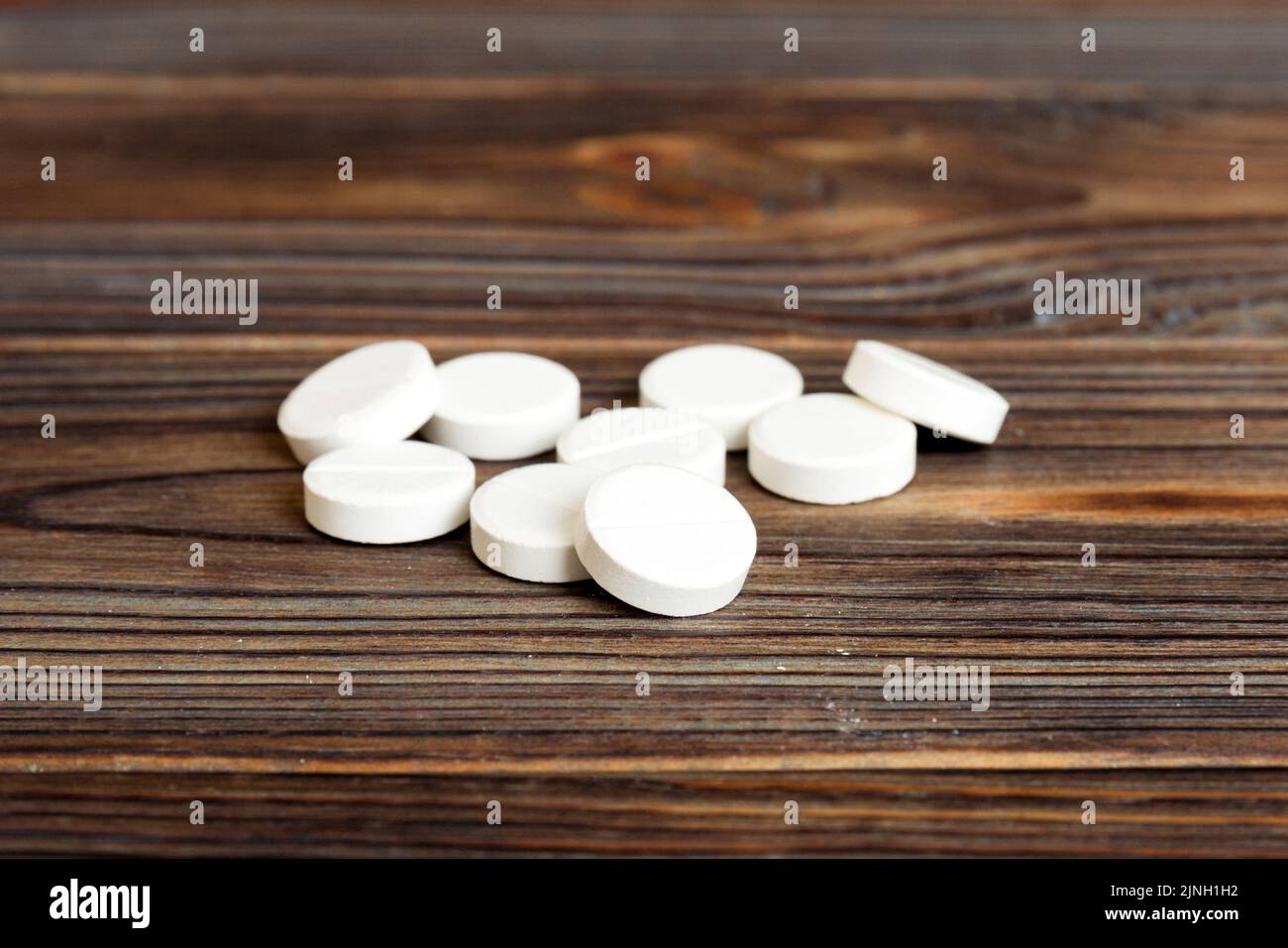 Collection Of Various Medical Tablets And Pills. Assorted ...