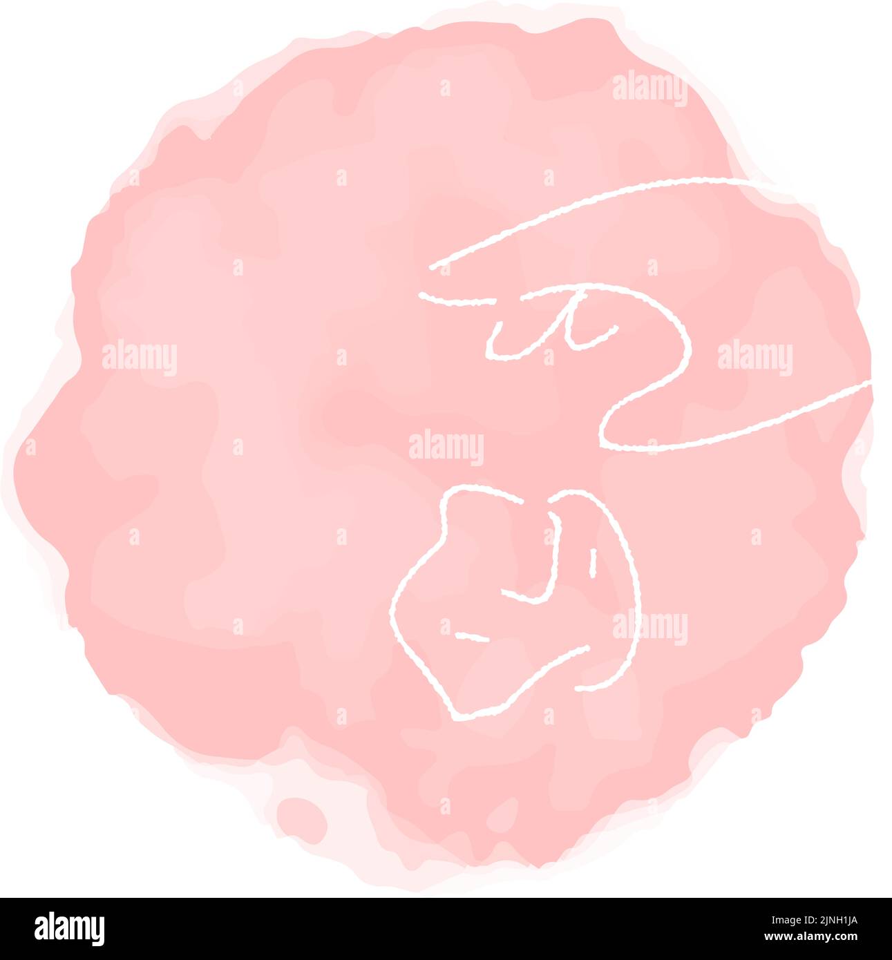 Handwritten simple icon illustration: littering Stock Vector Image ...