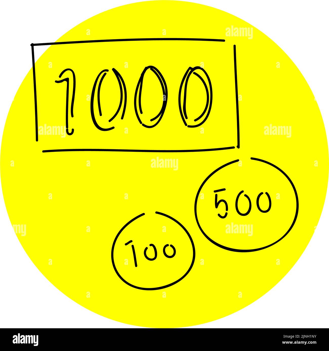 1000 mark Stock Vector Images - Alamy