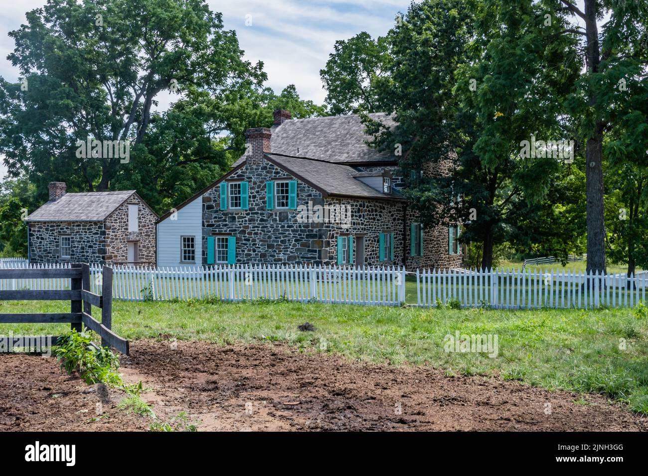 Summer Afternoon at the Rose Farm, Gettysburg National Military Park ...