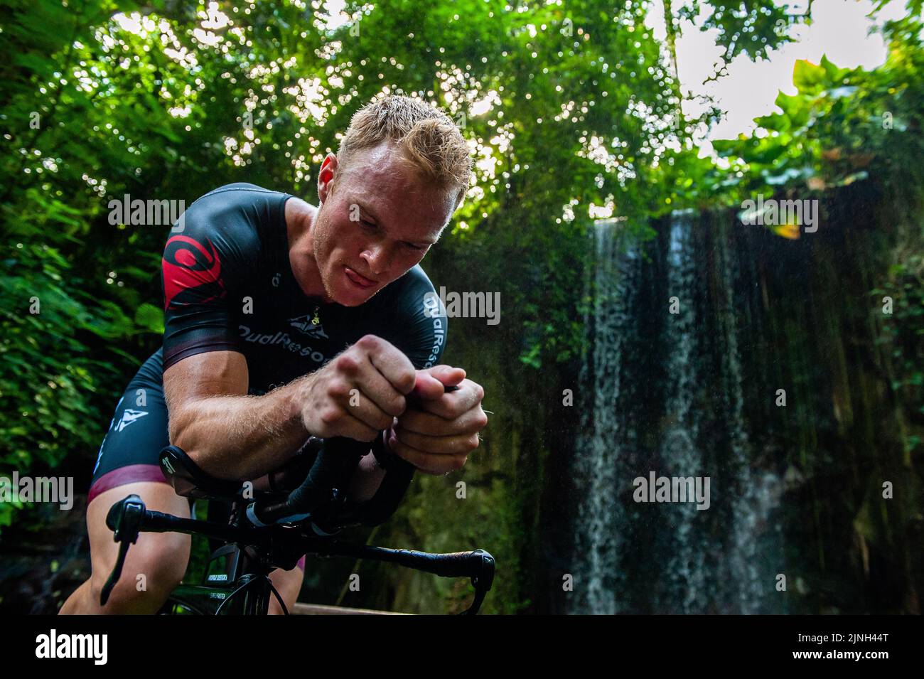 Arnhem, Netherlands. 11th Aug, 2022. Athlete Olaf Van Den Bergh seen ...
