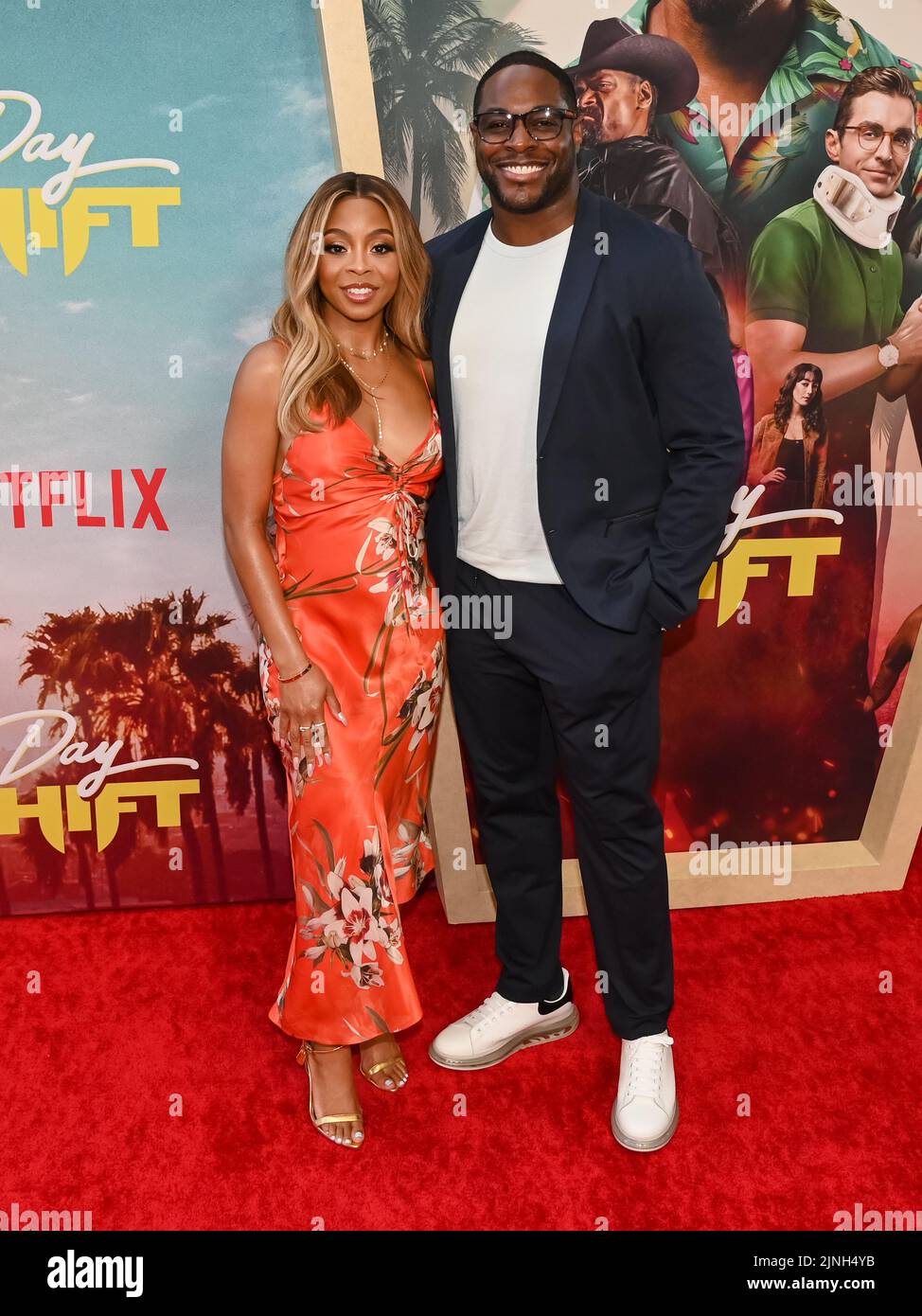 10 August 2022 - Los Angeles, California - Bresha Webb and Nick Jones ...