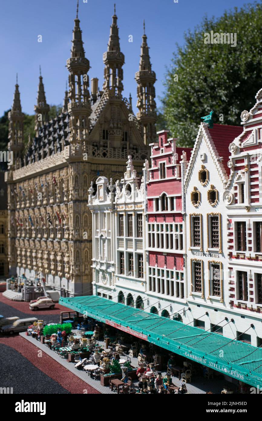 Closeups of European Scenes, Miniworld, Legoland, Windsor, England UK ...