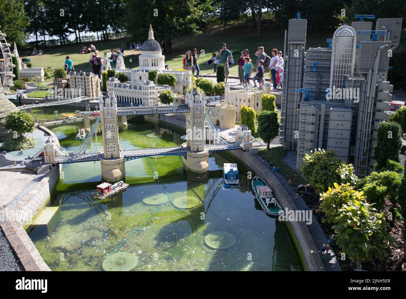 Closeups of Miniworld, Legoland, Windsor, England UK Stock Photo - Alamy