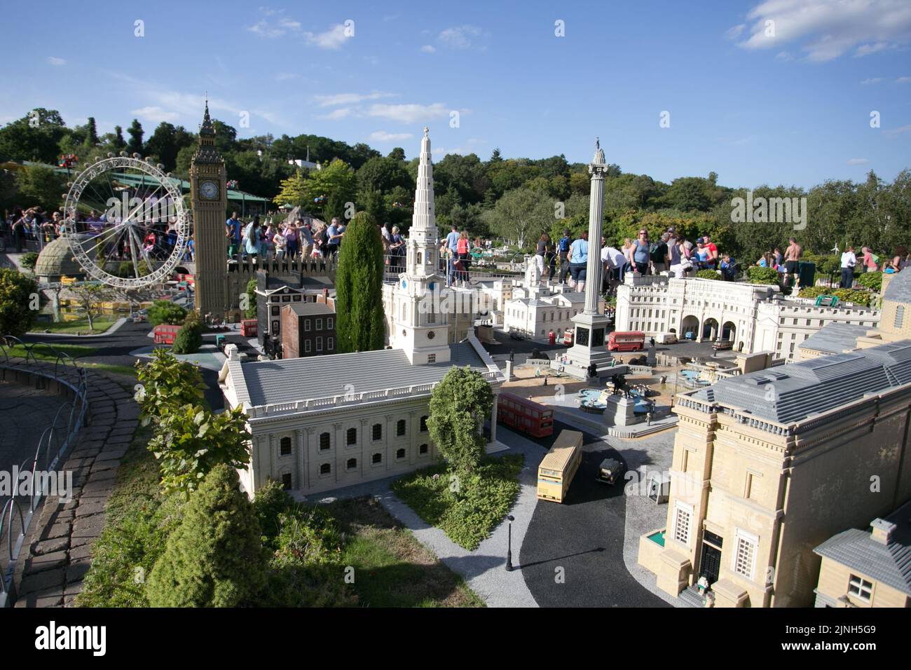 Closeups of London Miniworld, Legoland, Windsor, England UK Stock Photo ...