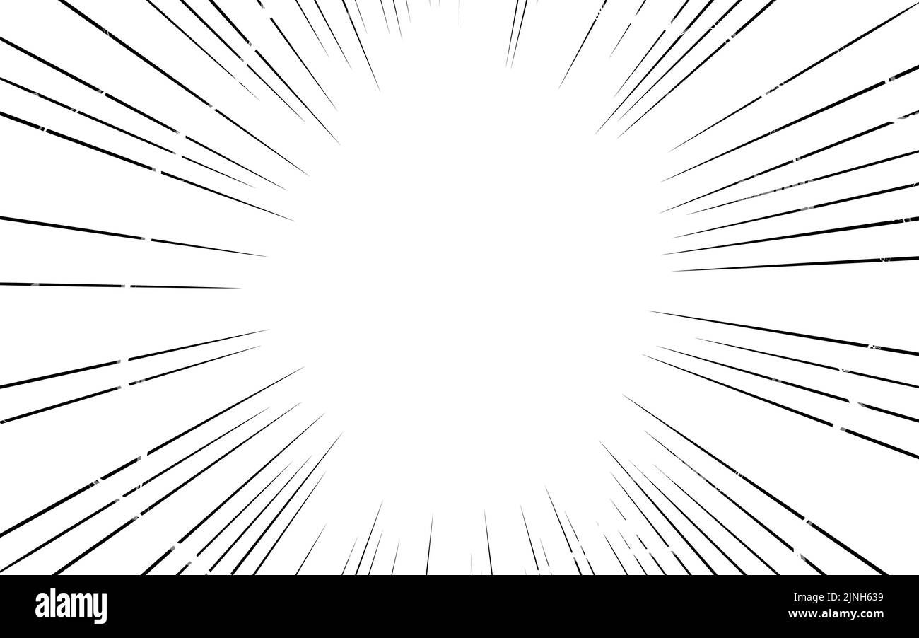 Cartoon-style background material: effect of concentrated lines and ...