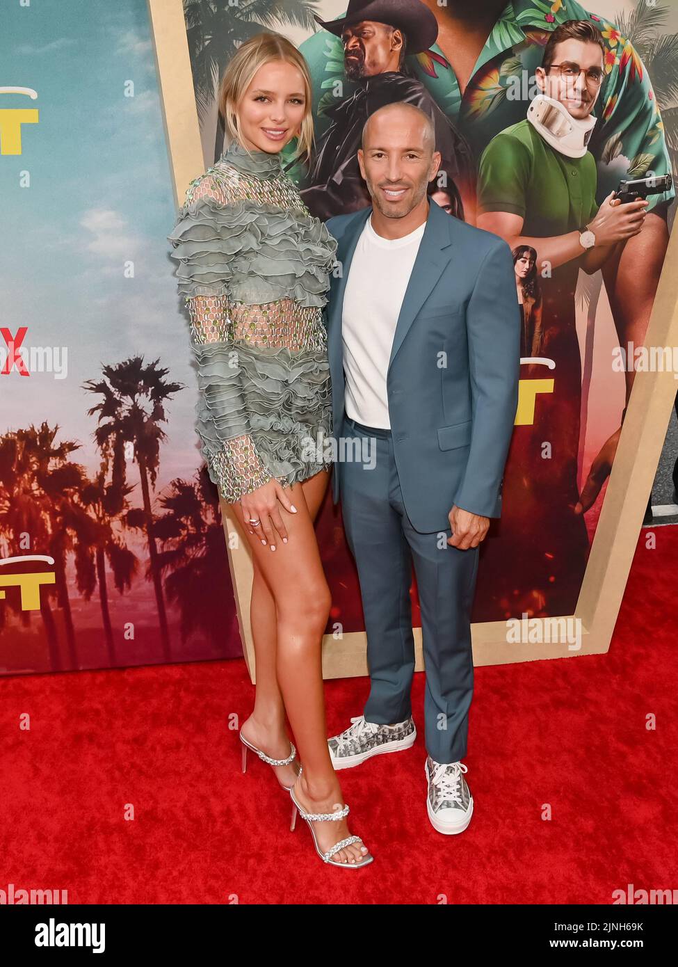 10 August 2022 - Los Angeles, California - Marie-lou Nurk and Jason ...