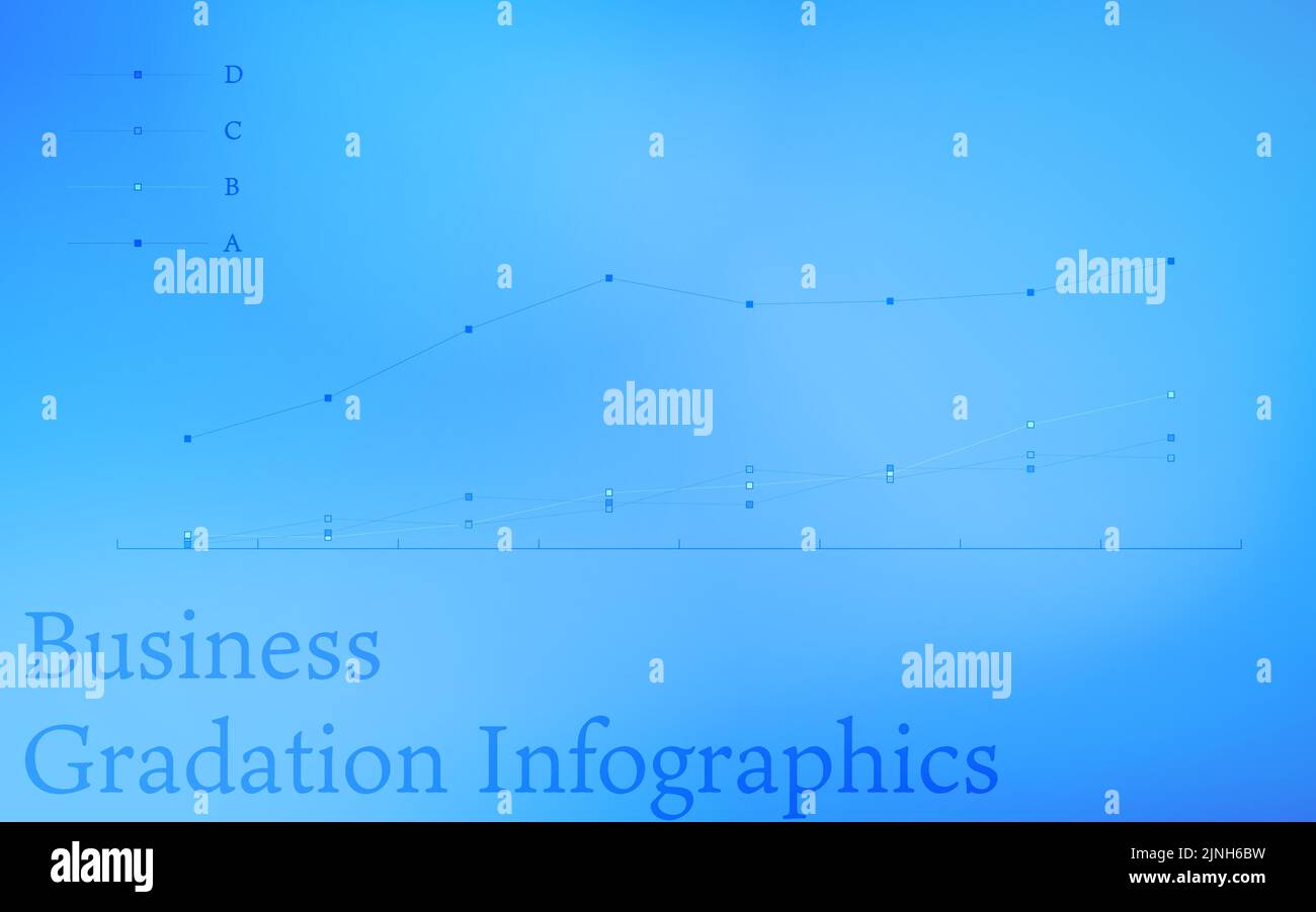 Blue-based infographics, graphs, charts and tables Stock Vector Image ...