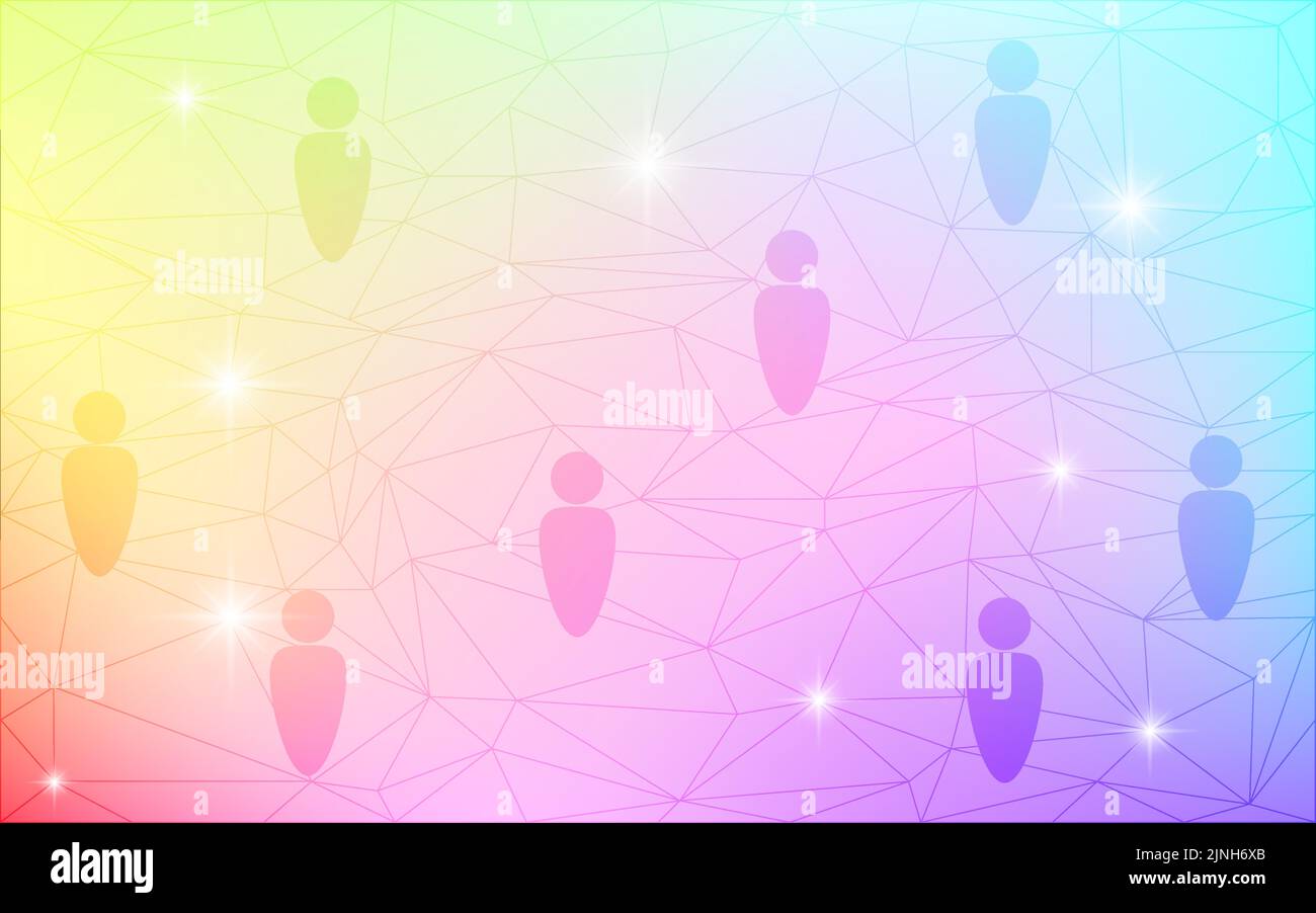 Art illustration social movement Stock Vector Images - Alamy