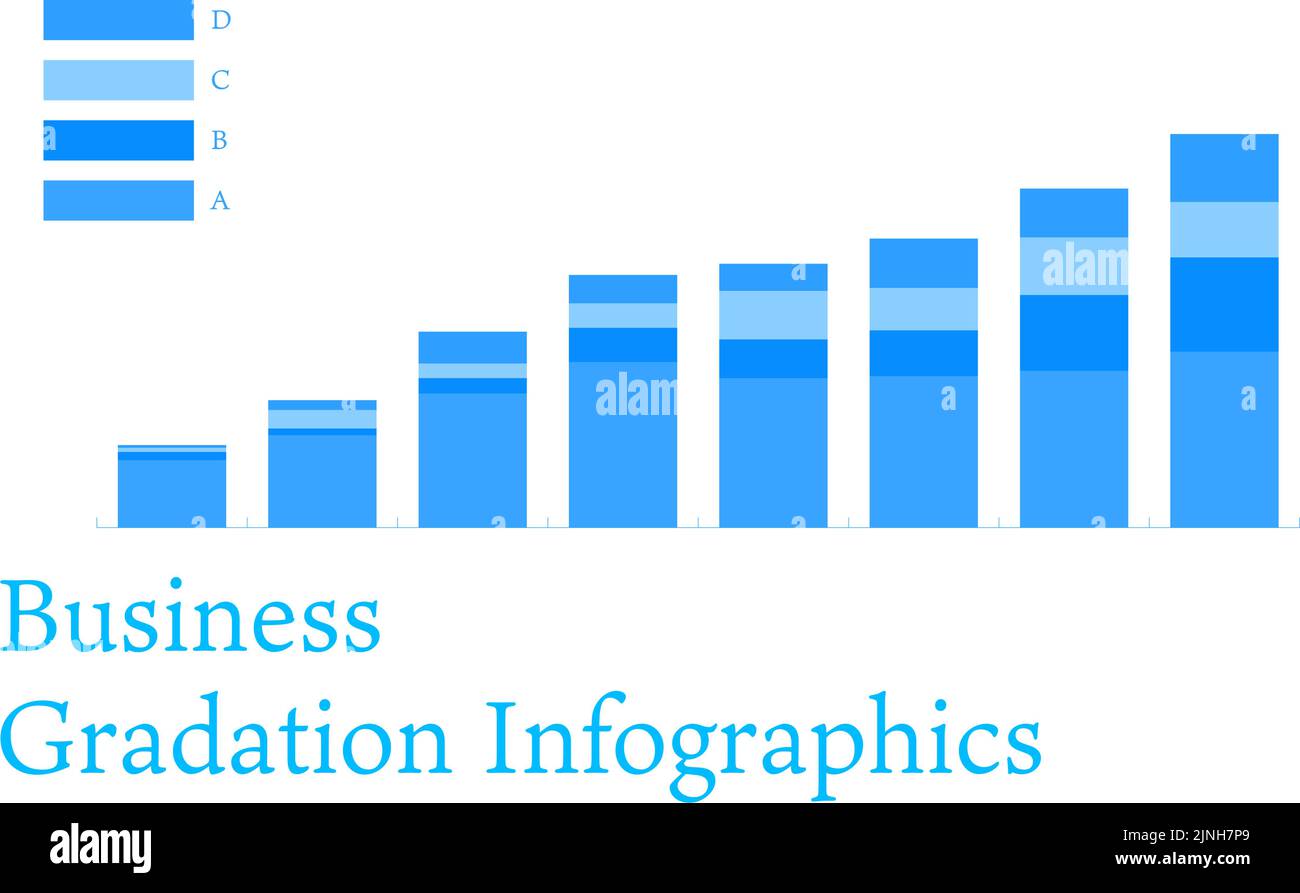 Blue-based infographics, graphs, charts and tables Stock Vector Image ...