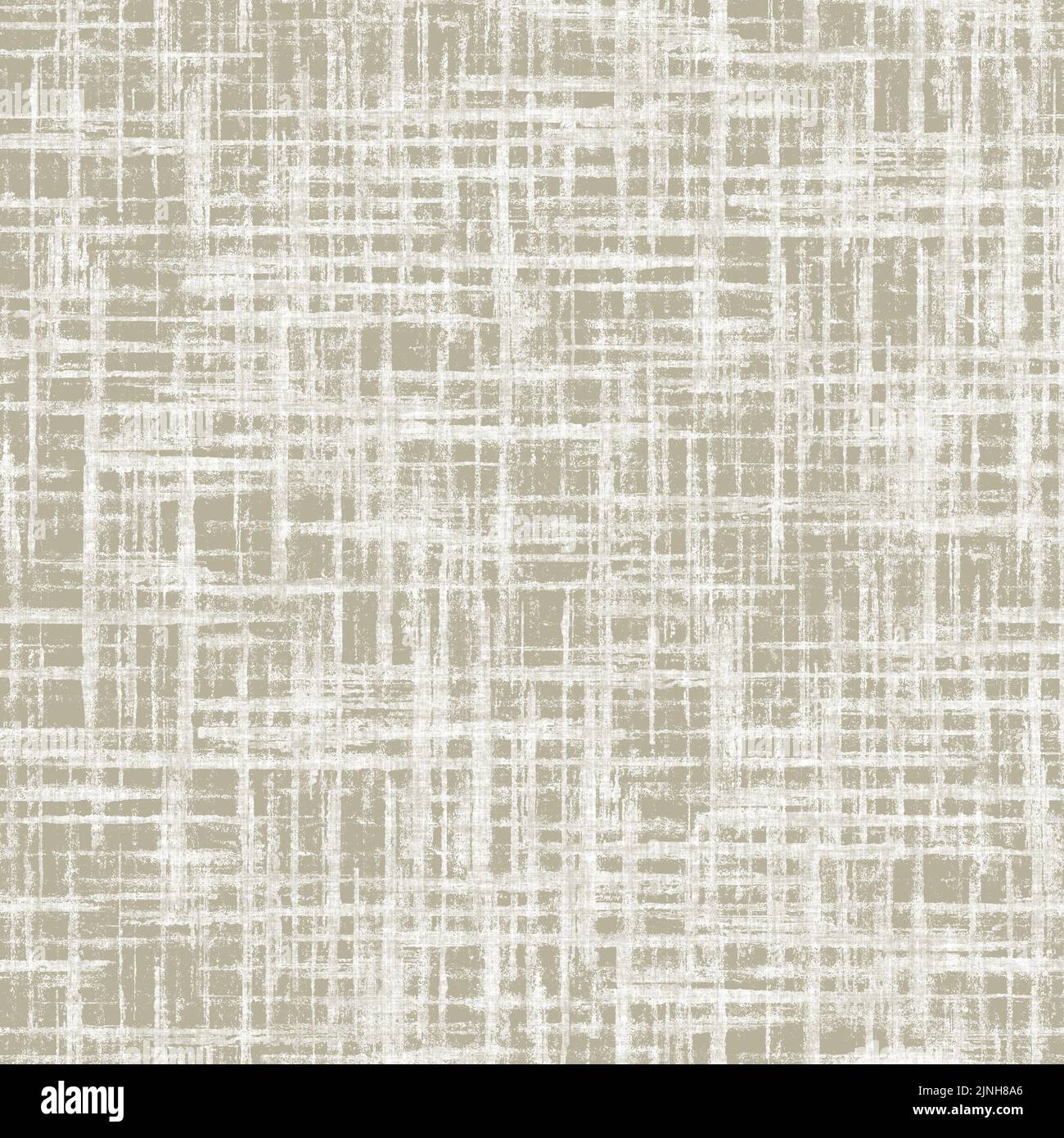 Seamless detailed woven linen texture background. Grey flax fiber ...
