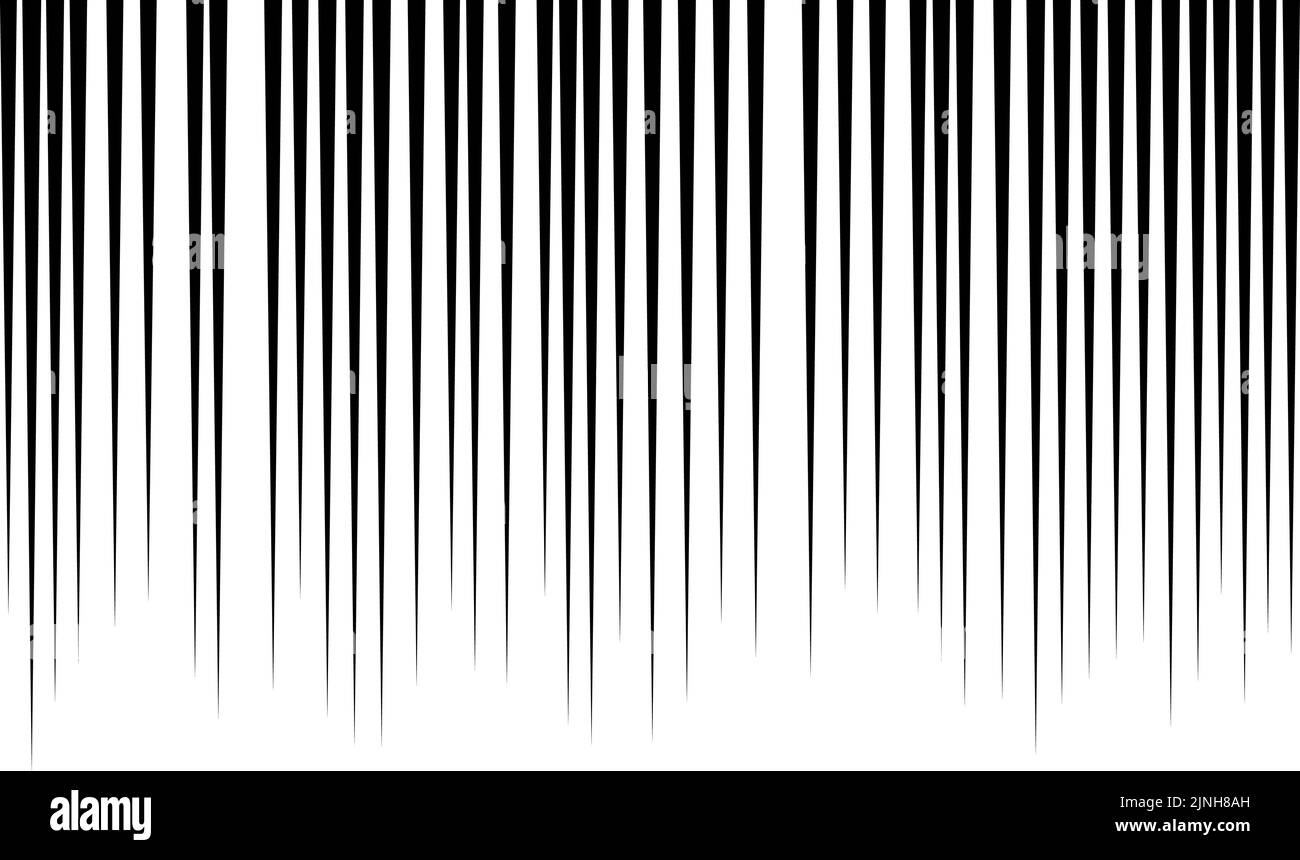 Japanese manga effect line from top to bottom Stock Vector Image & Art ...