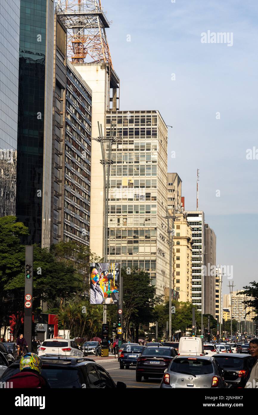 Paulista avenue sao paulo hi-res stock photography and images - Alamy