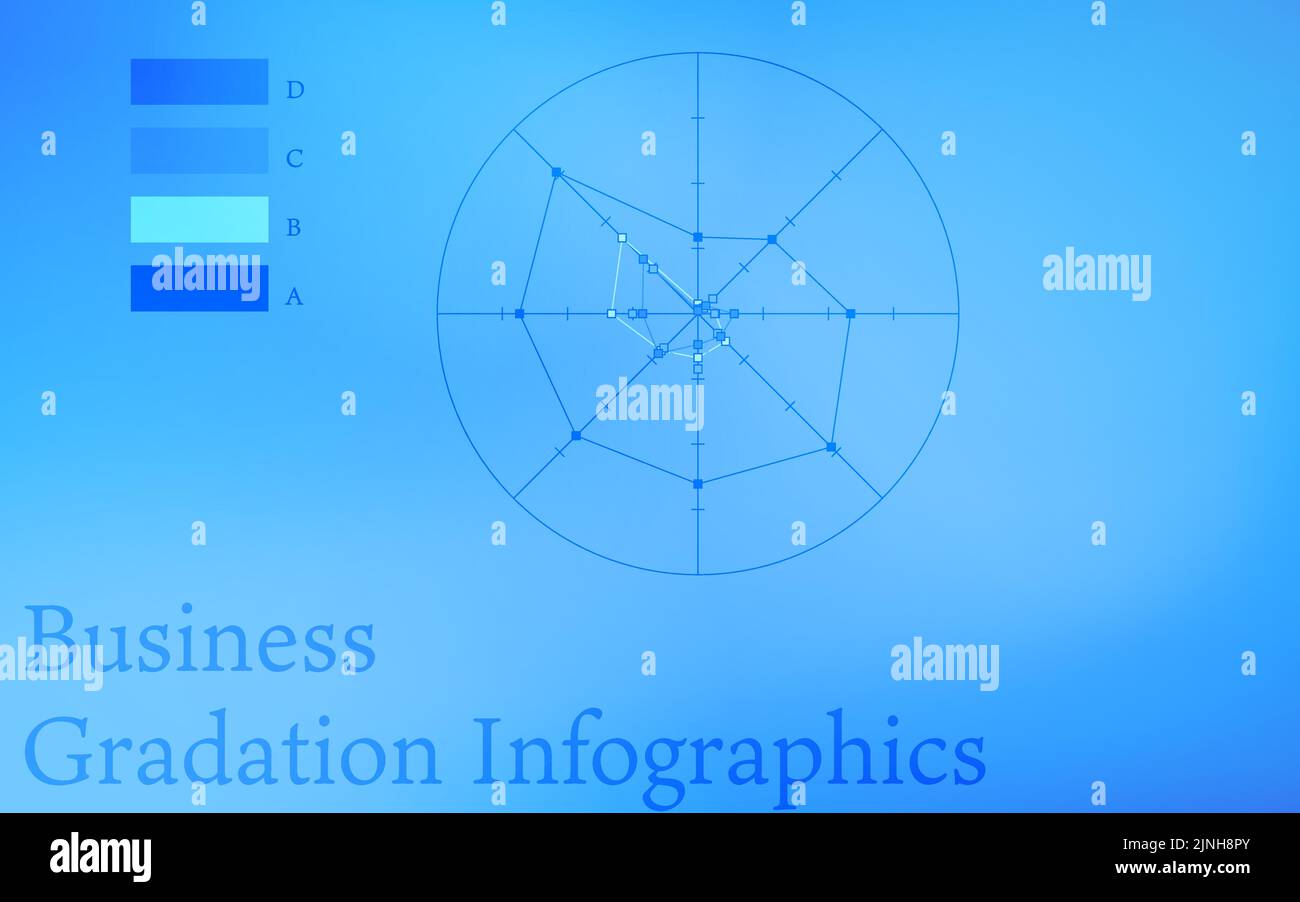 Blue-based infographics, graphs, charts and tables Stock Vector Image ...
