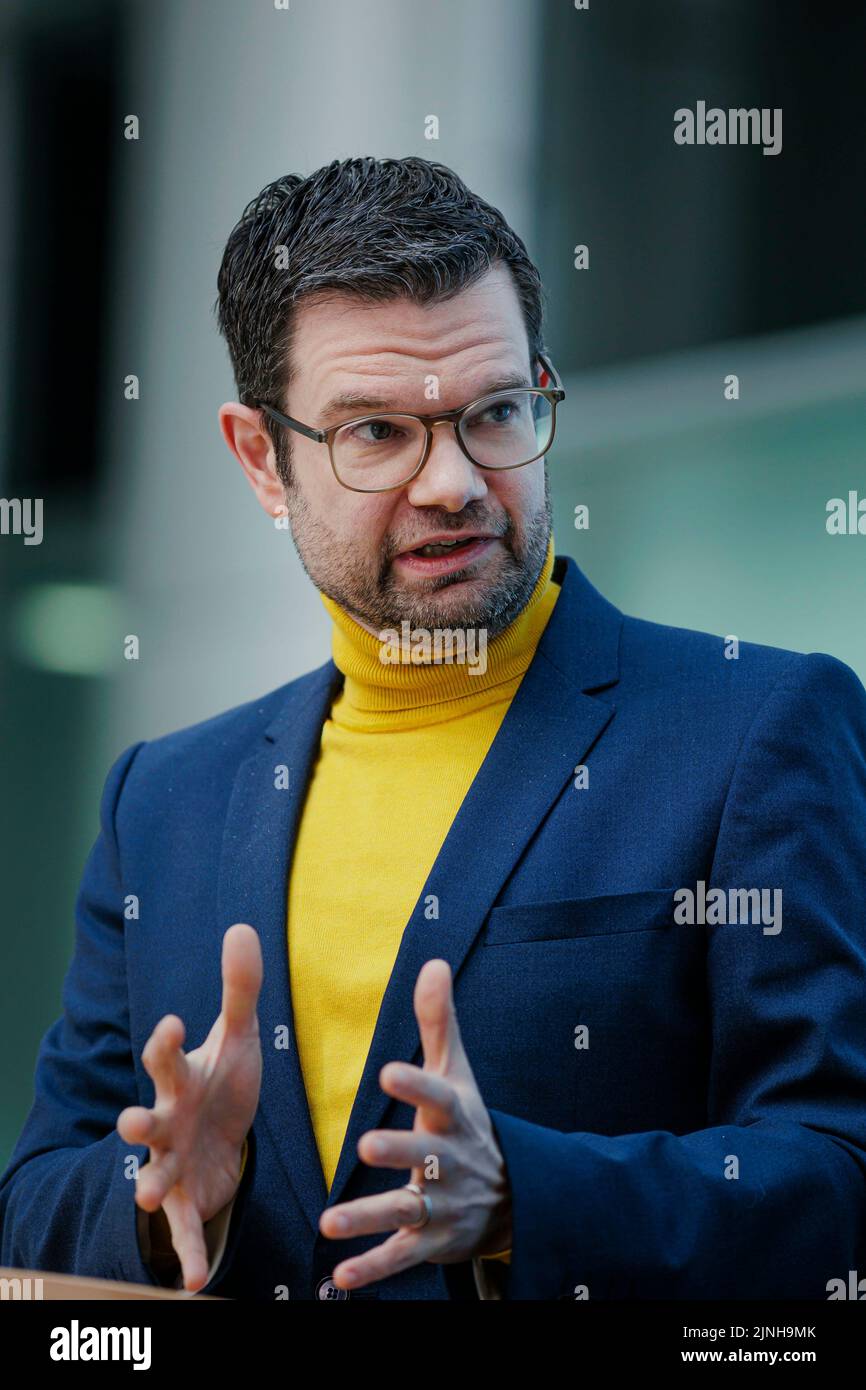 Marco Buschmann (FDP), Federal Minister of Justice, taken during a ...