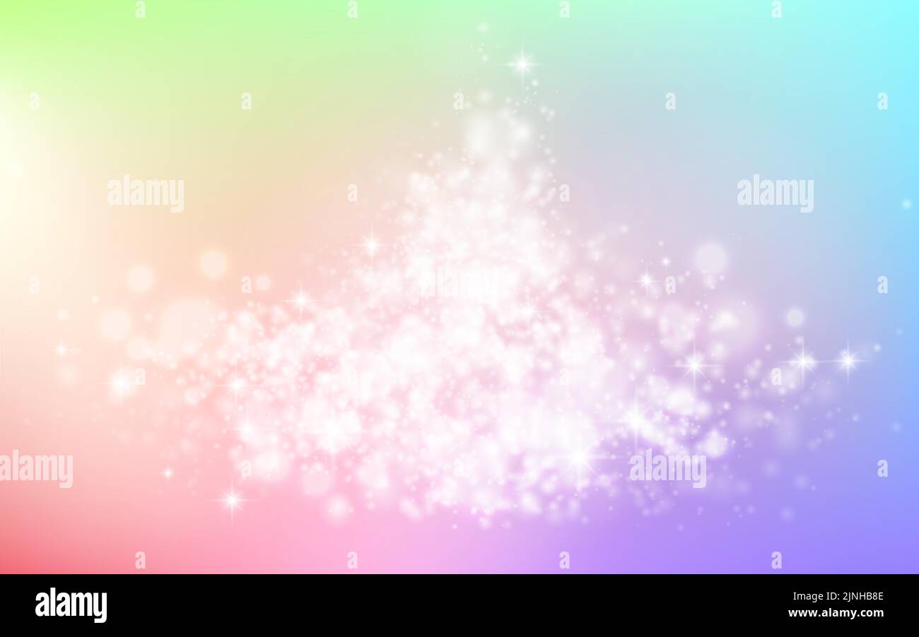 Glittering light and iridescent gradient background material Stock ...
